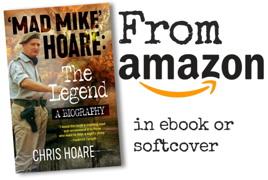 The official site for 'Mad Mike' Hoare and Chris Hoare